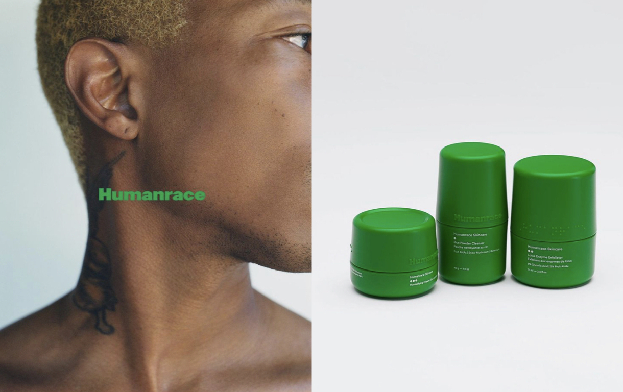 HUMANRACE: PHARRELL WILLIAMS SKINCARE LINE – PLACES OF OURS
